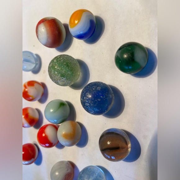 Toys | Marbles Collectors 4s 50 Jar 2 Vintage | Poshmark